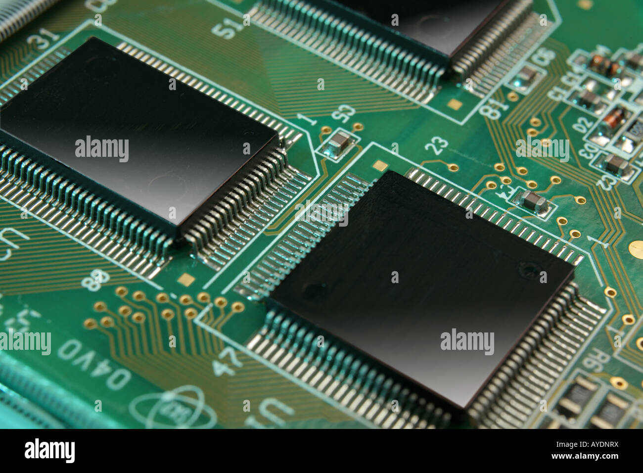 Close-up electronic circuit board Stock Photo - Alamy