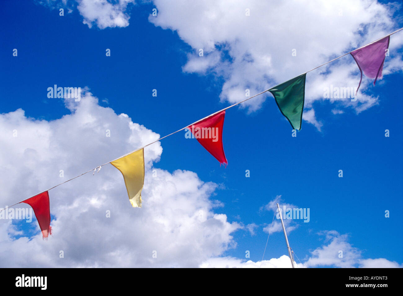 Fete bunting hi-res stock photography and images - Alamy