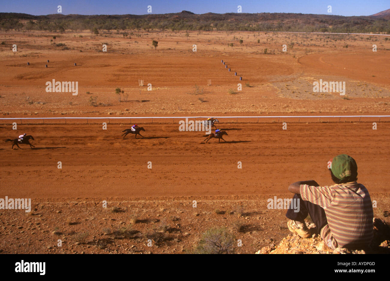 Bush races Central Australia Stock Photo - Alamy