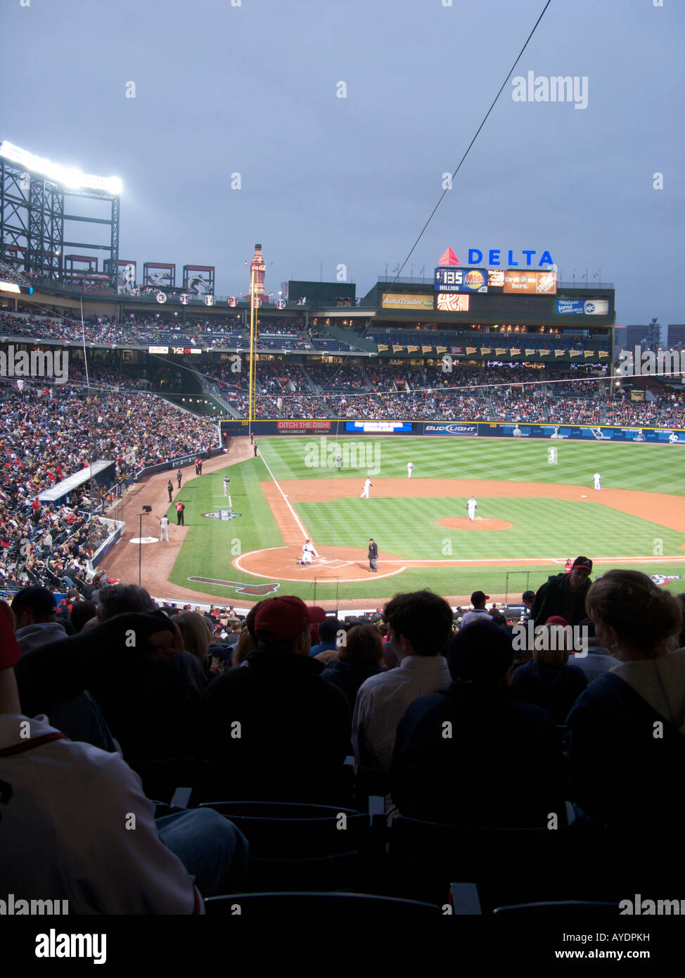 Atlanta Braves Opening Day, April 2008 at Turner Field Stock Photo - Alamy