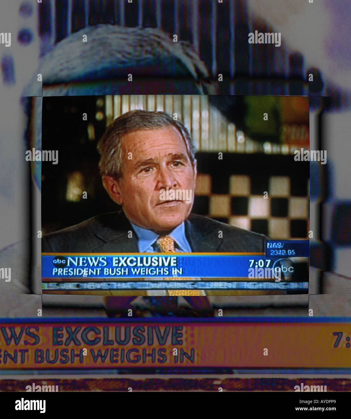 George w bush television terrorist hi-res stock photography and images ...