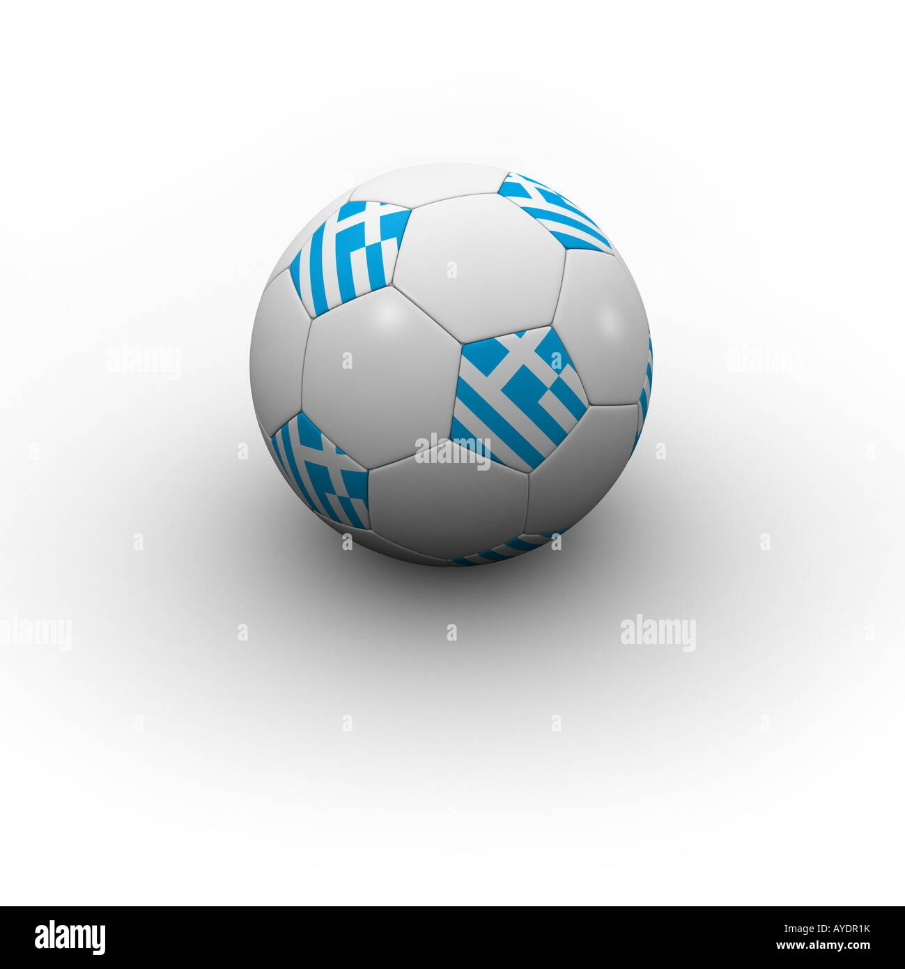 Greek Soccer Ball Stock Photo - Alamy
