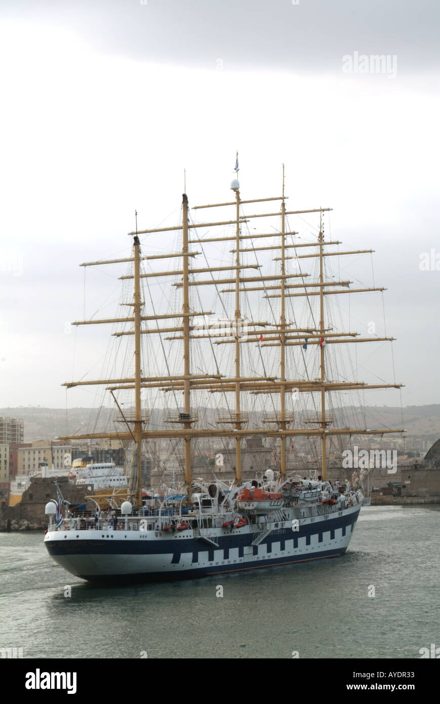 Five mast ship hi-res stock photography and images - Alamy