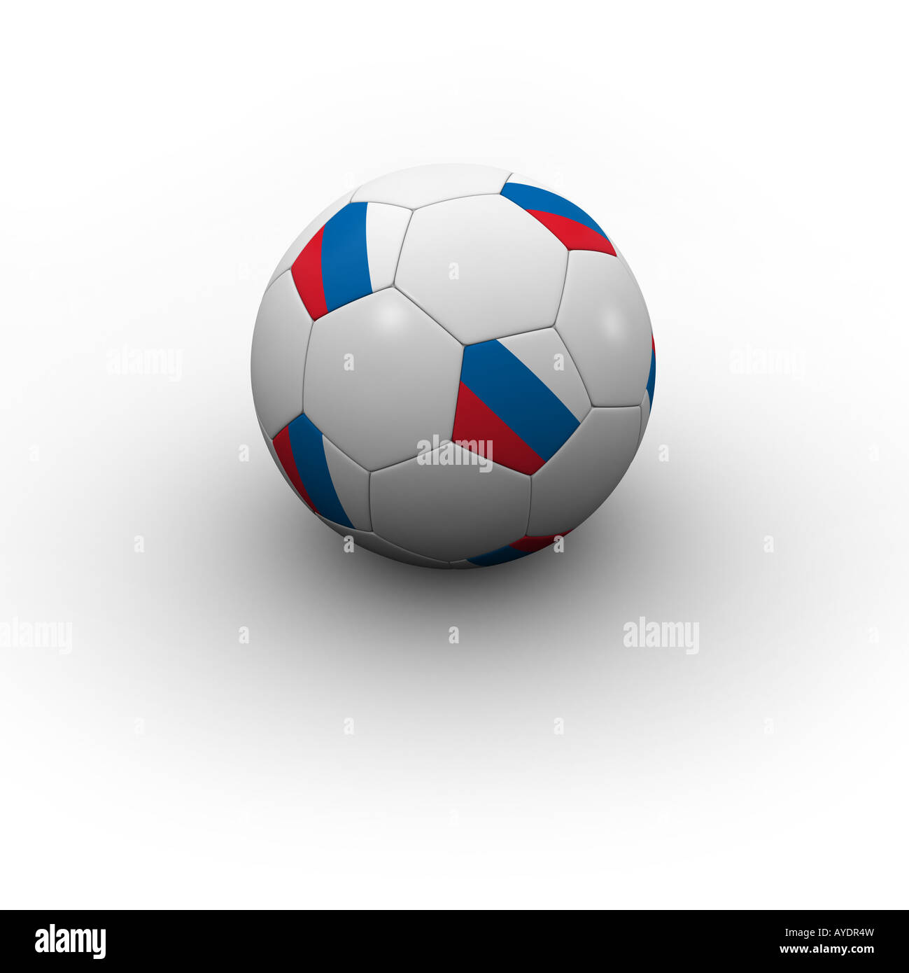 Russian Soccer Ball Stock Photo - Alamy