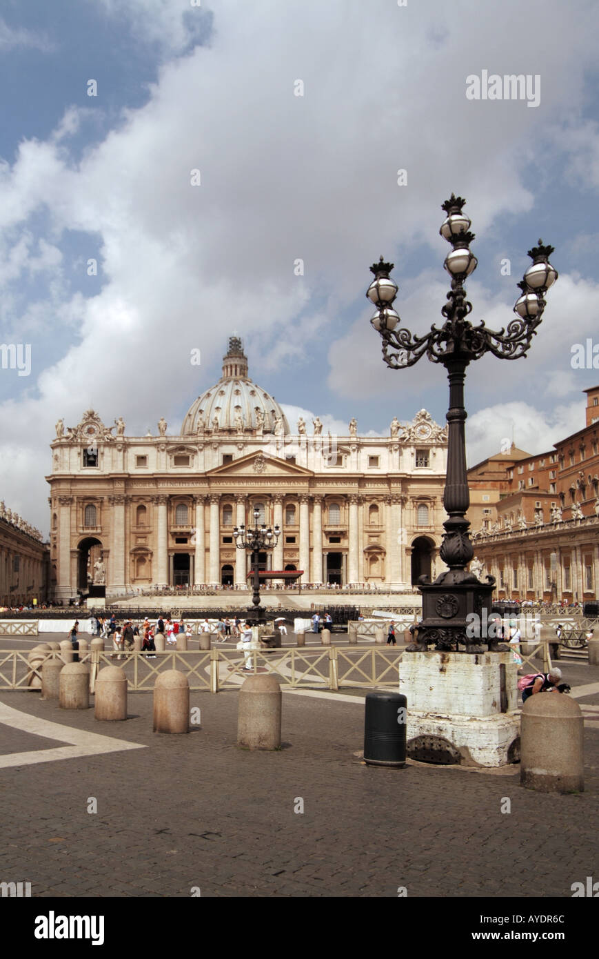 Inside st peters basilica facade hi-res stock photography and images ...