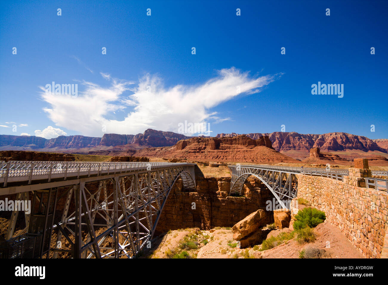 Bridge over Colorado River Stock Photo - Alamy