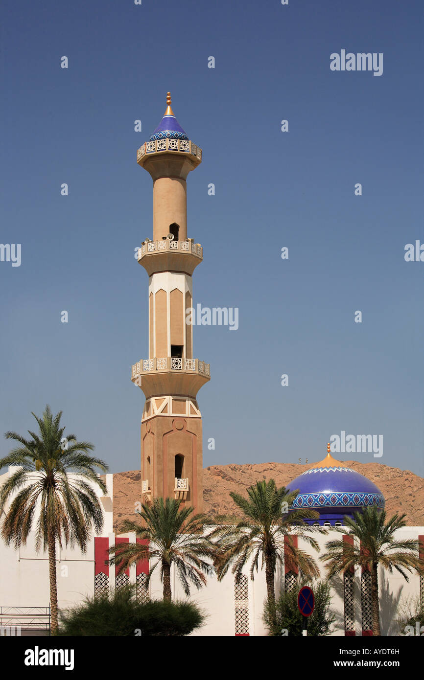 Oman Muscat Ruwi mosque Stock Photo - Alamy