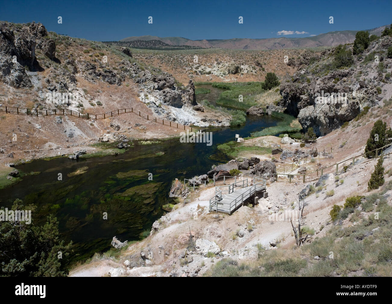 Hot creek geological hot springs hi-res stock photography and images ...