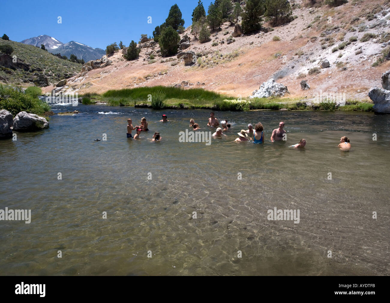 Hot creek geological hot springs hi-res stock photography and images ...