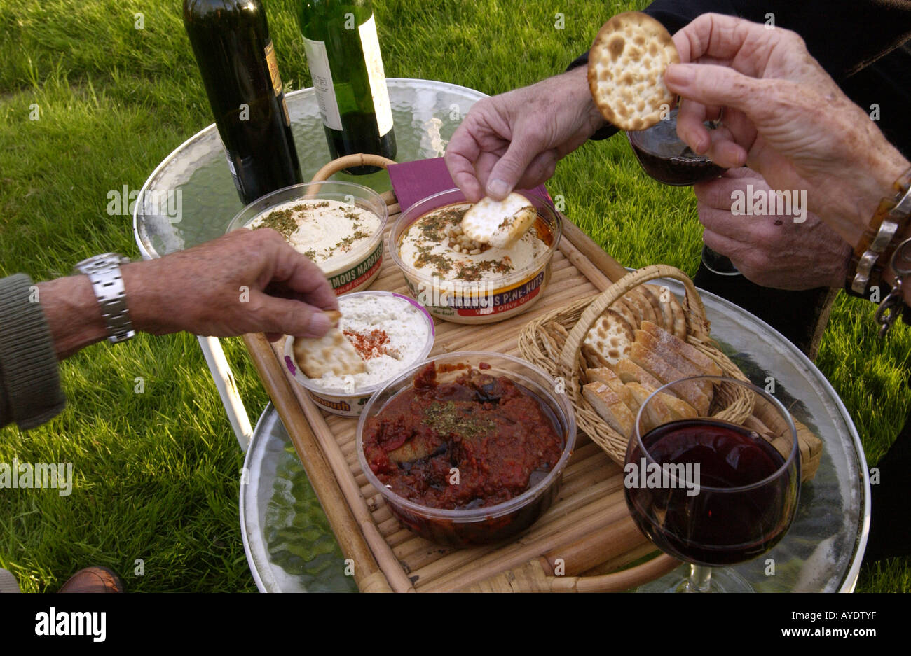 Party dips friends hi-res stock photography and images - Alamy