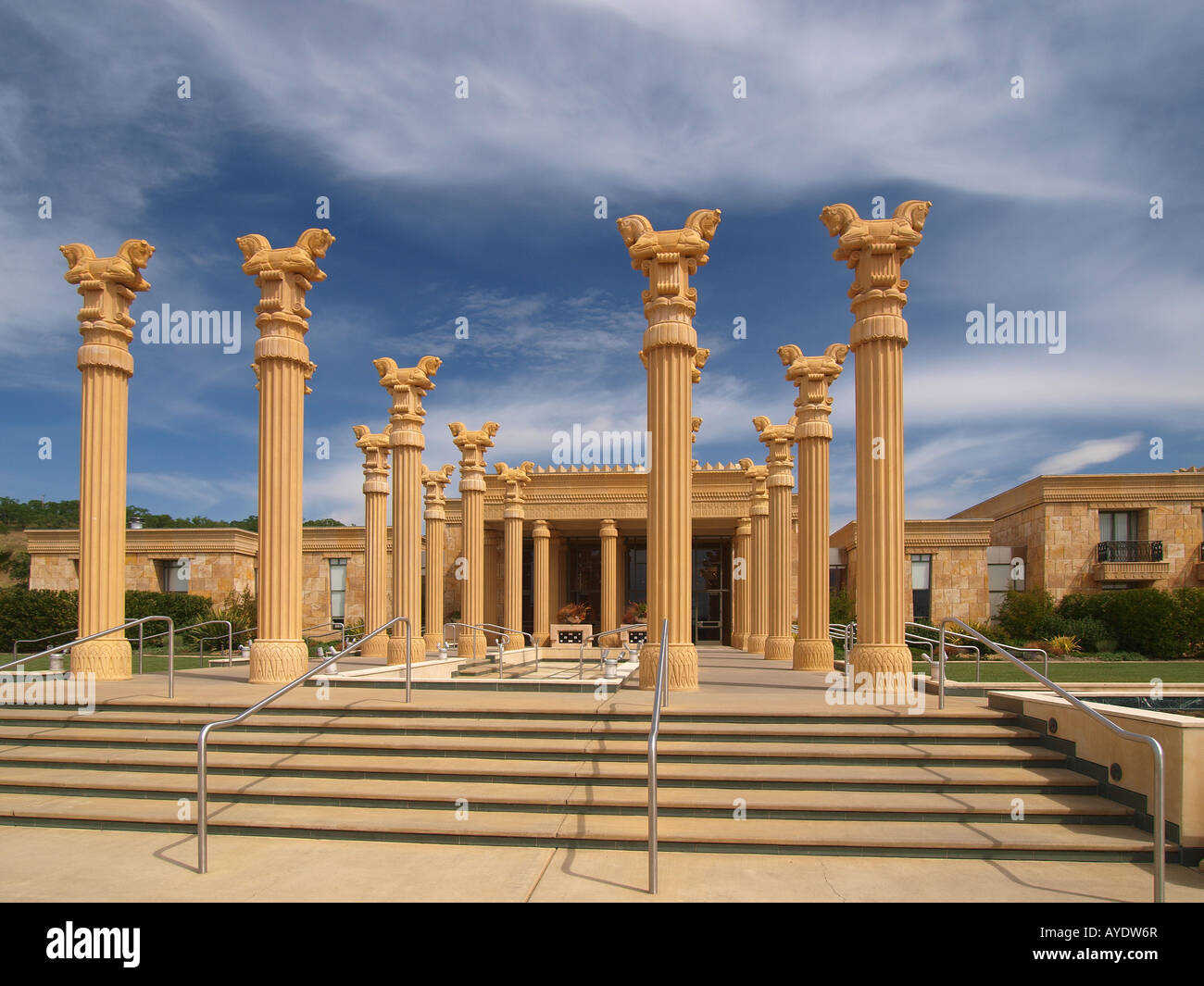 Darioush Winery in Napa Valley Stock Photo - Alamy