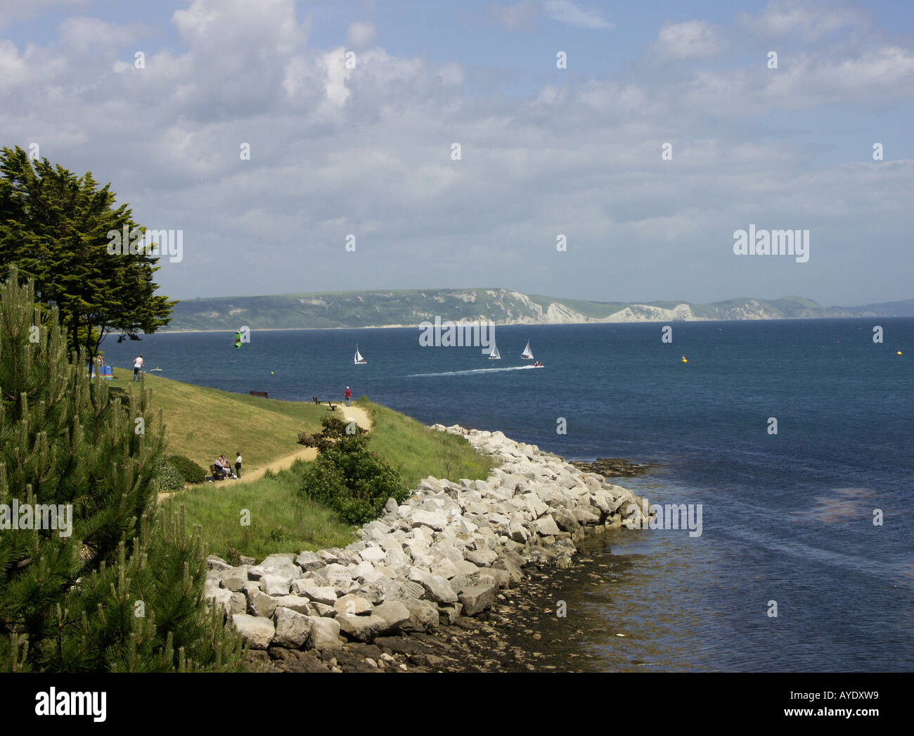 Weymouth bay holiday park dorset hi-res stock photography and images ...