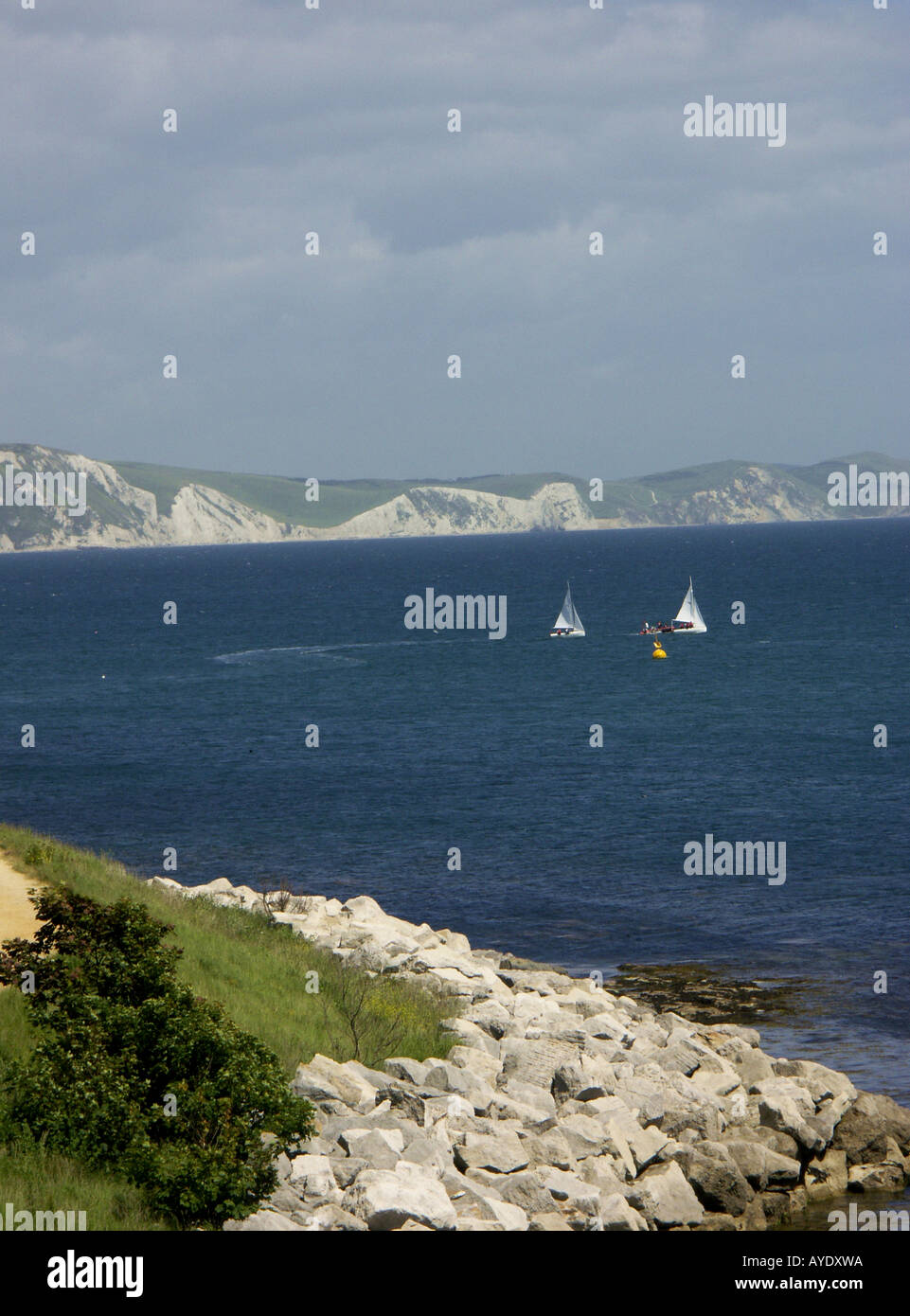 Weymouth bay holiday park dorset hi-res stock photography and images ...