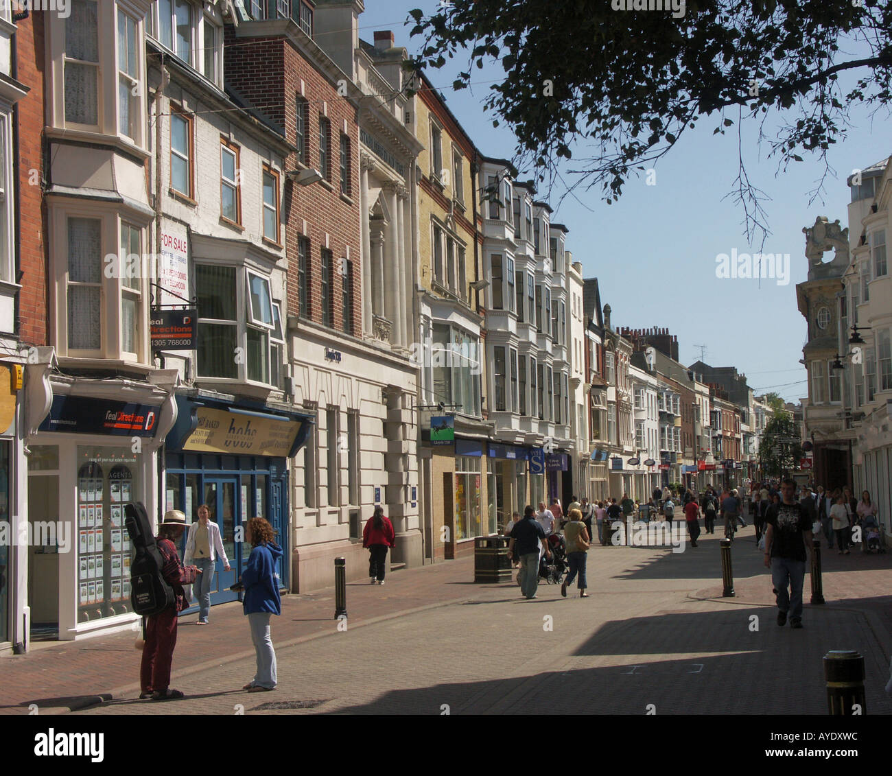 St Mary Street, Weymouth, Dorset, England, UK, United Kingdom, Great ...