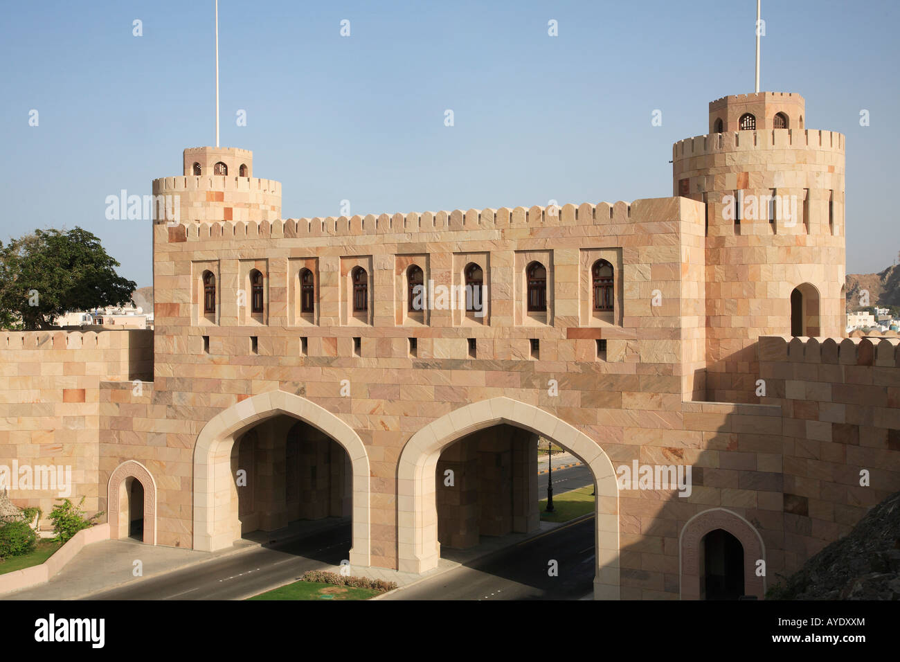 Oman Muscat Muscat Gate Museum Stock Photo - Alamy