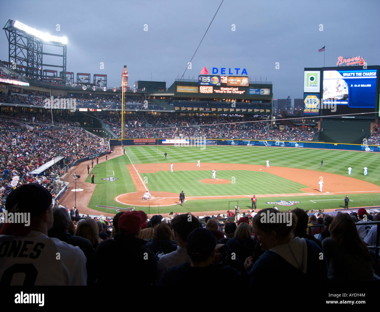Atlanta braves baseball stadium hi-res stock photography and images - Alamy