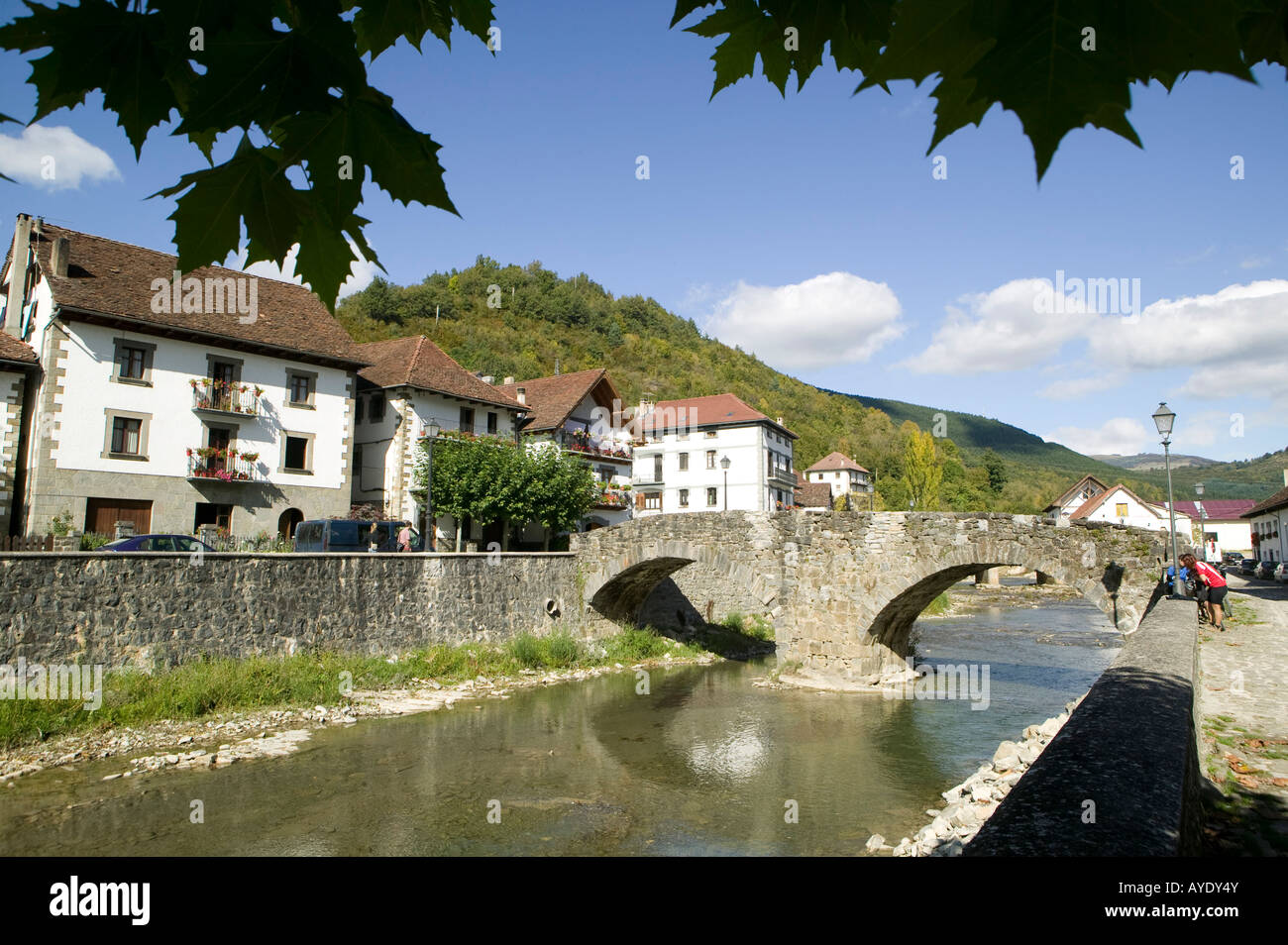 Ochagavia, Navarra, Irati, Spain, Europe, village, pont, pueblo, travel ...