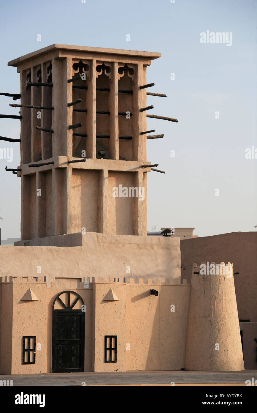 United Arab Emirates Dubai Heritage Village traditional architecture ...