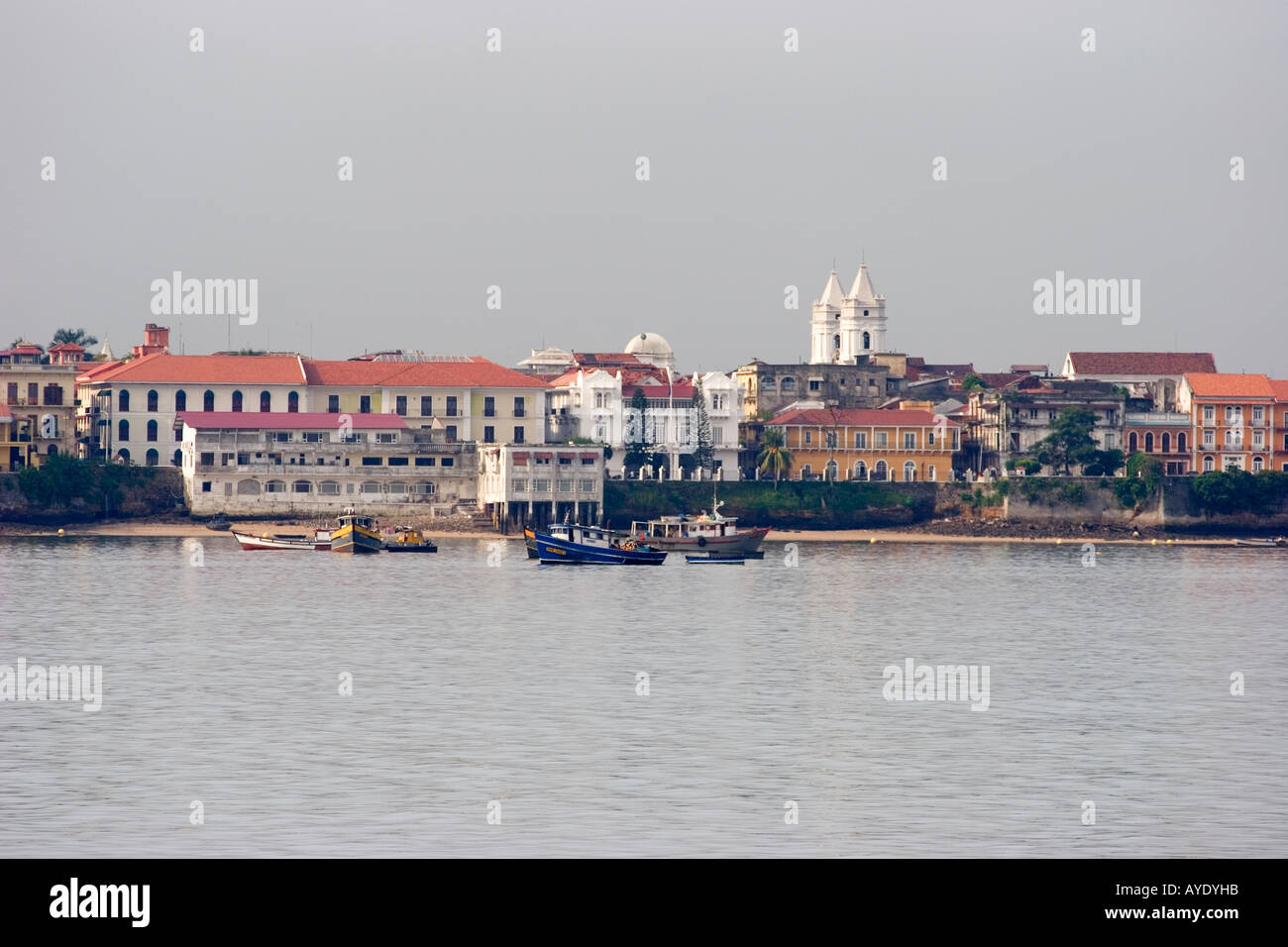Old Quarter skyline. Panama City, Republic of Panama, Central America ...