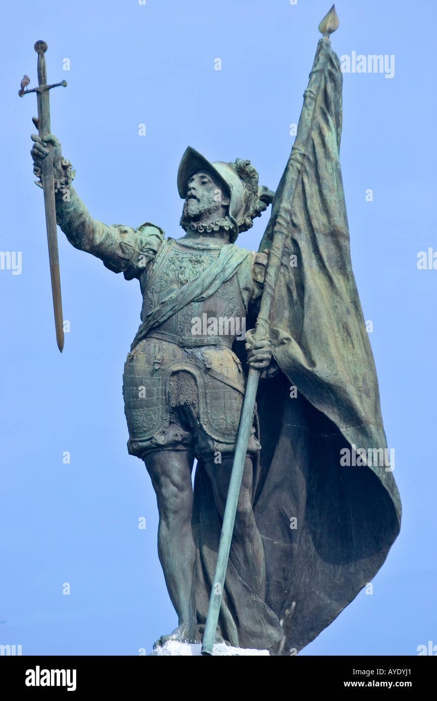 Balboa panama statue conquistador hi-res stock photography and images ...