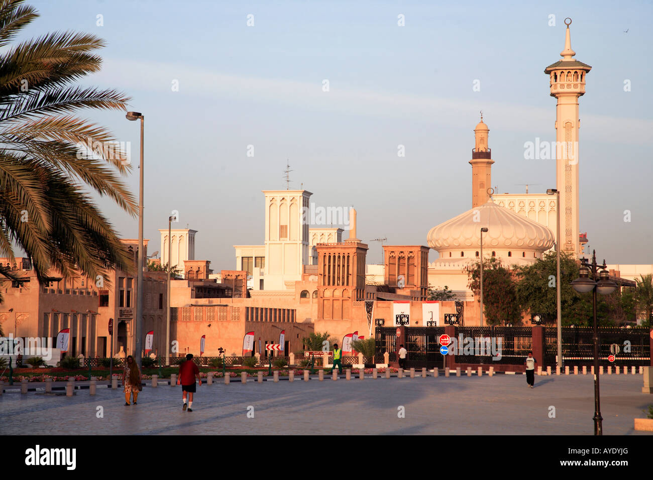 United Arab Emirates Dubai Bastakia Quarter traditional architecture ...