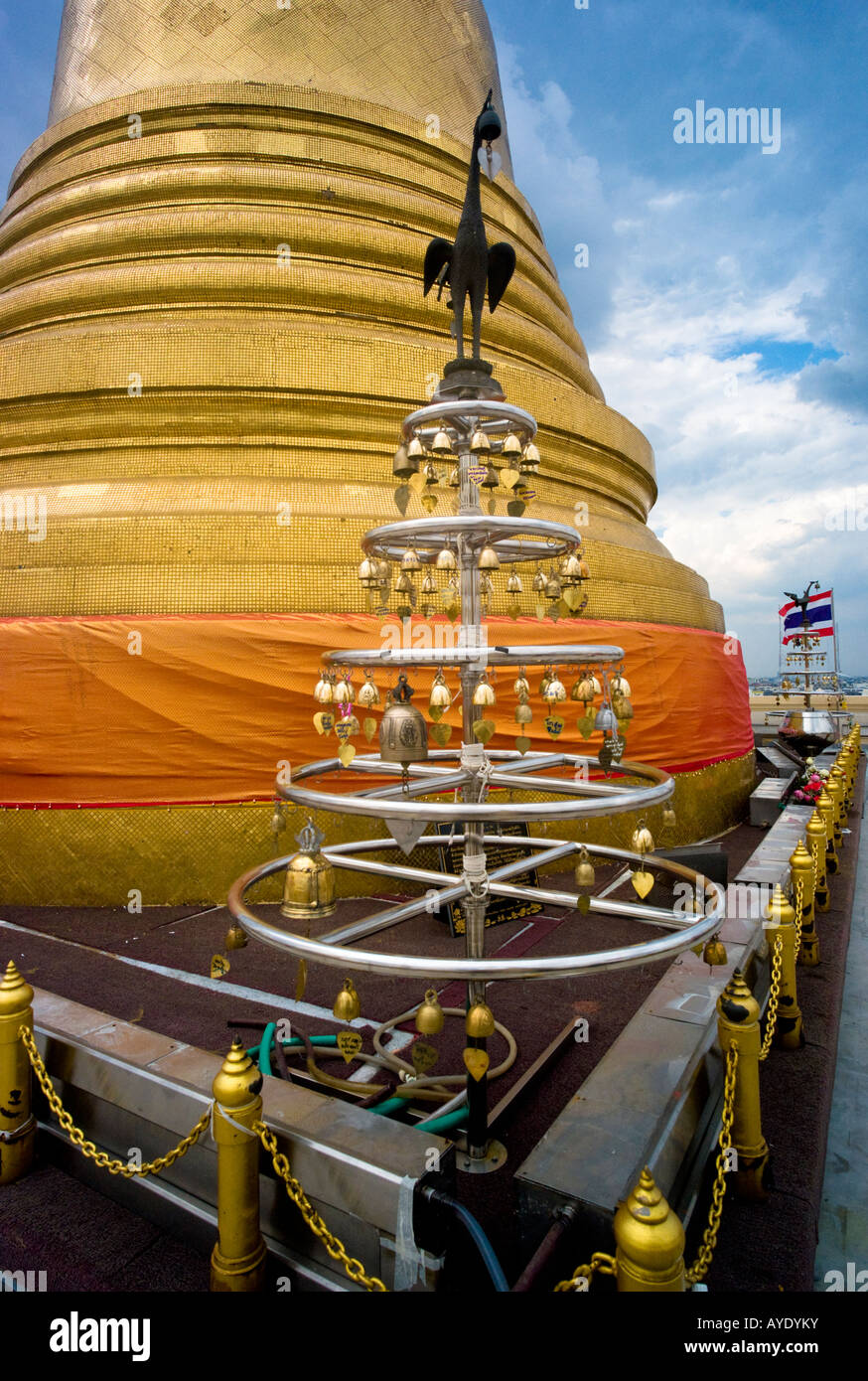Golden Mount Bangkok Stock Photo - Alamy