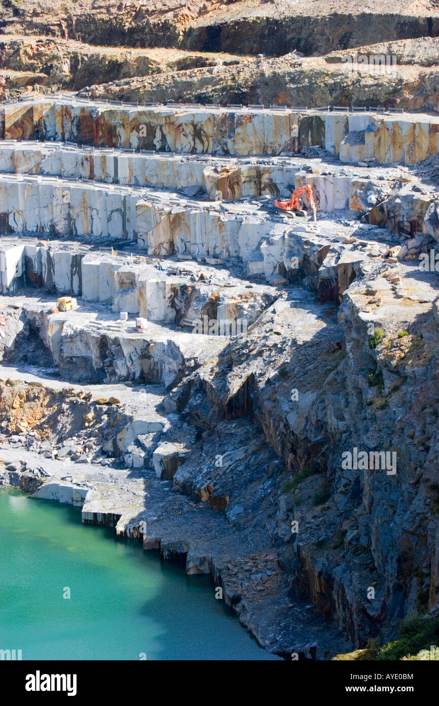 The Delabole slate quarry in north Cornwall Stock Photo - Alamy