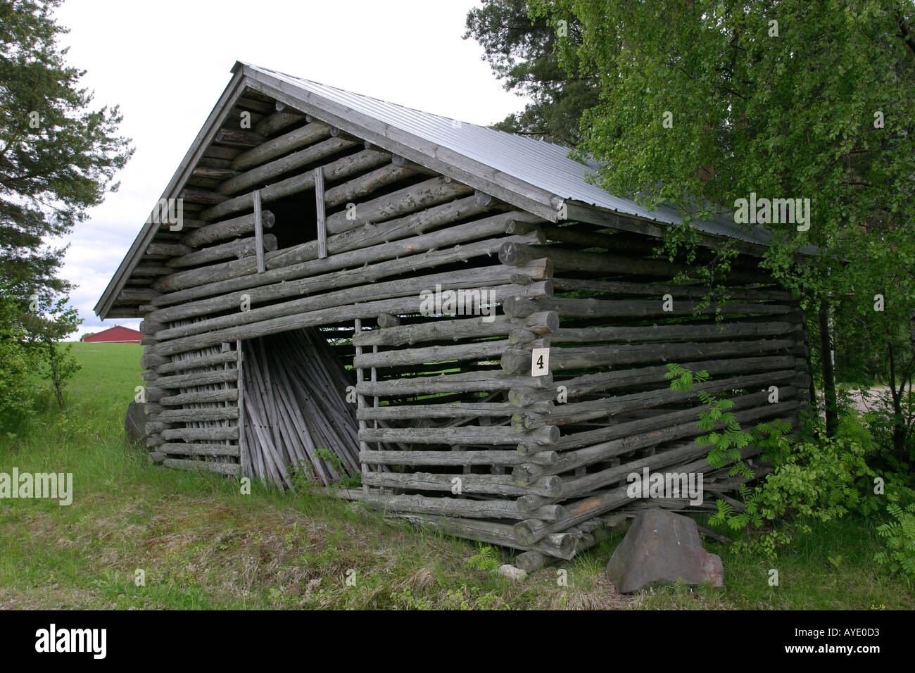 old storage shed Stock Photo - Alamy