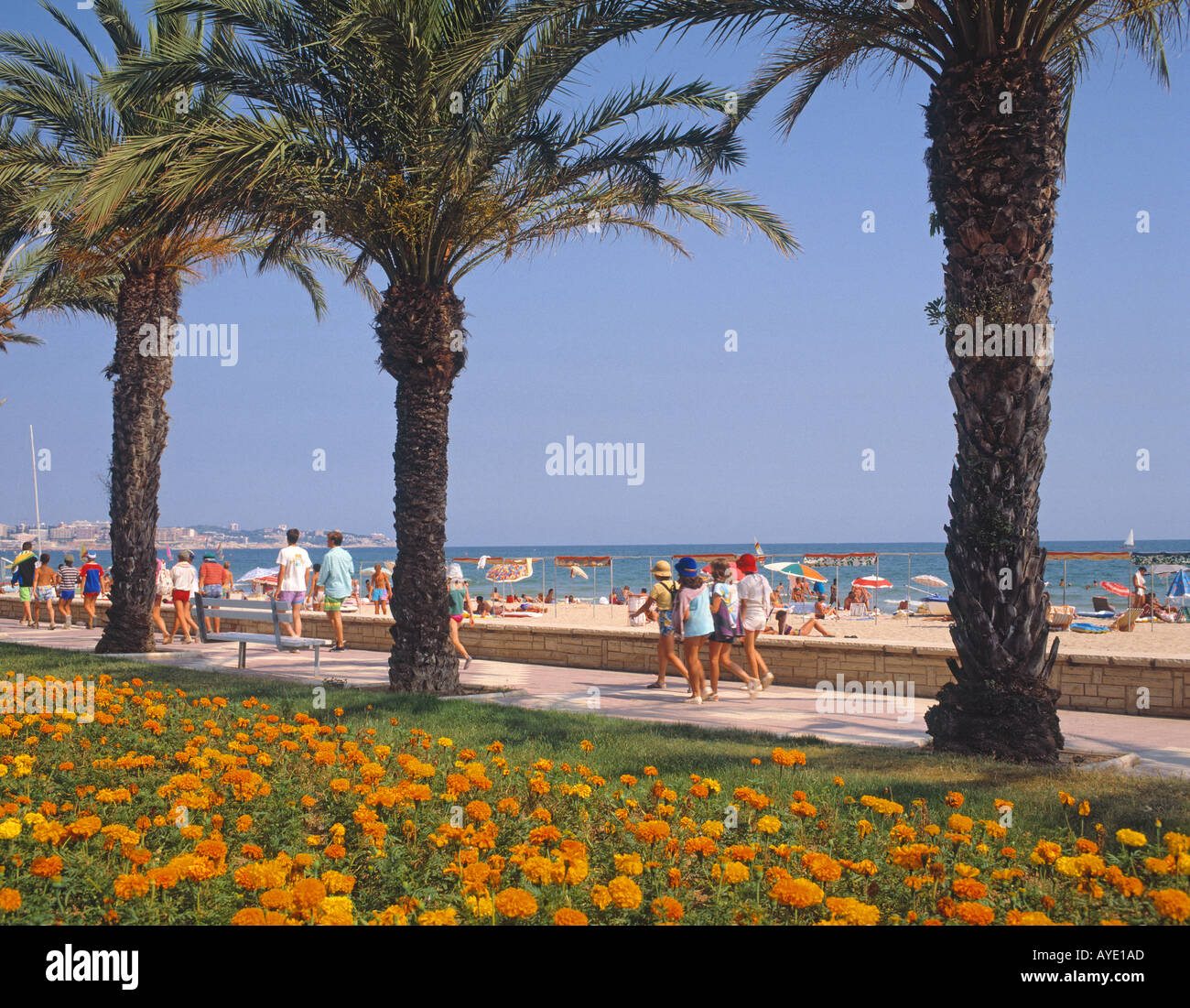 Salou beach spain hi-res stock photography and images - Alamy