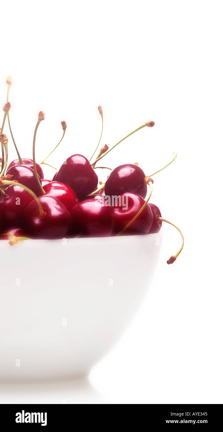 White cherries like background hi-res stock photography and images - Alamy