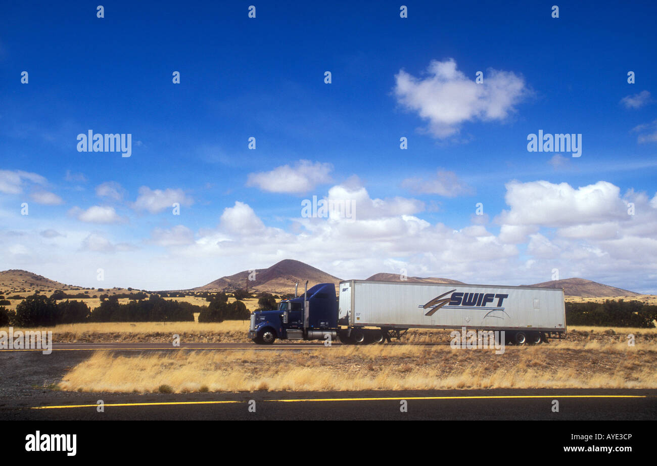 truck, Tuba City, Highway 160, Arizona, USA Stock Photo - Alamy
