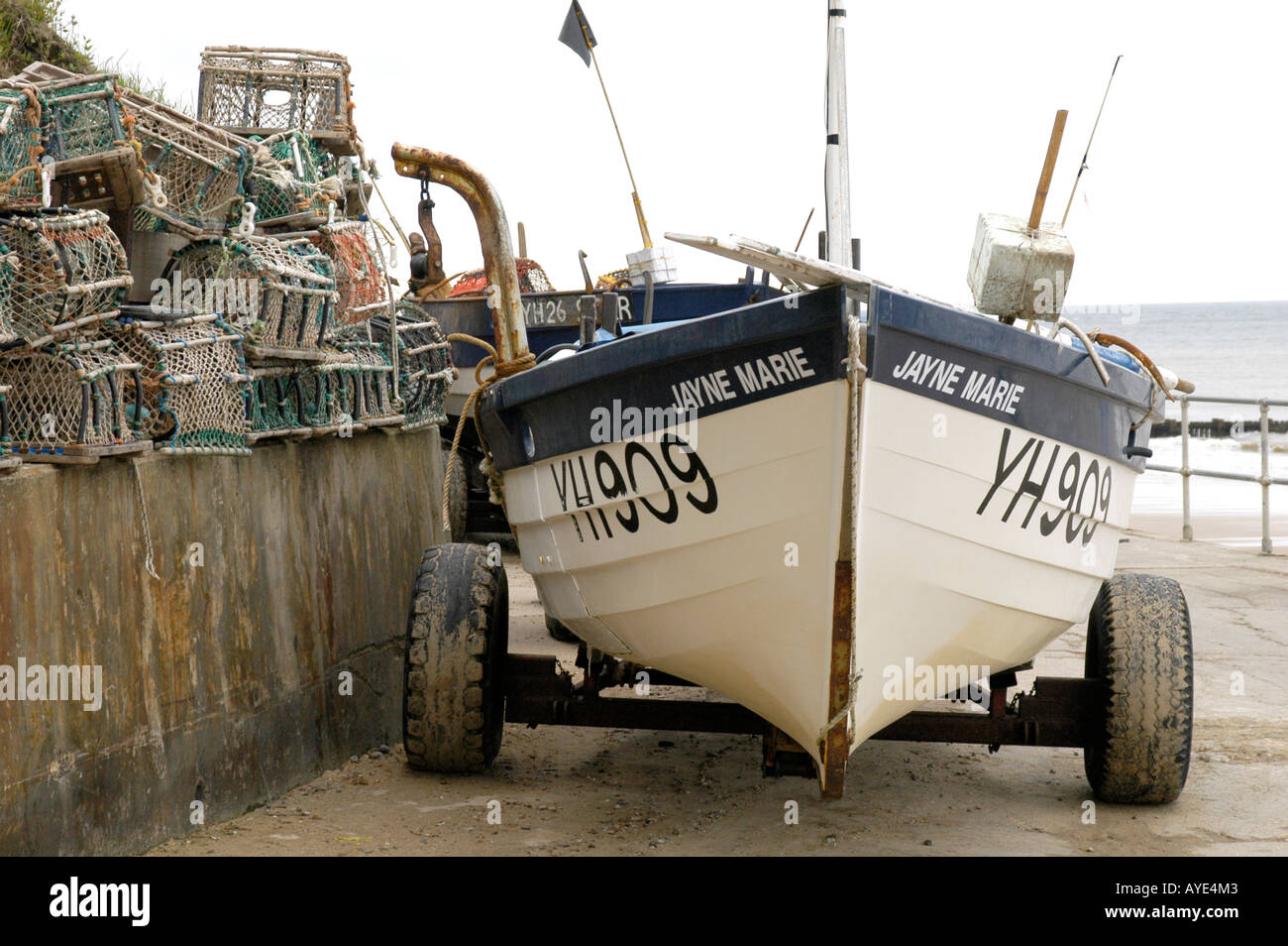 Traditional norfolk crab boat hi-res stock photography and images - Alamy