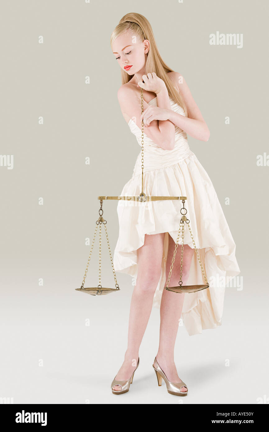 Libra woman hi-res stock photography and images - Alamy
