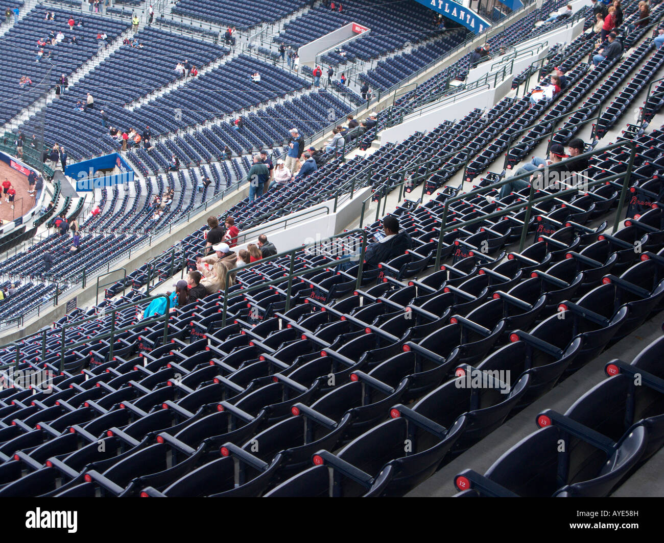 Atlanta Braves Opening Day, April 2008 at Turner Field Stock Photo - Alamy