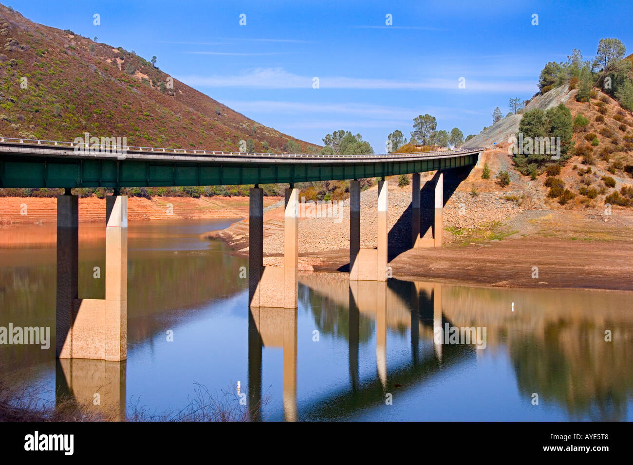 Highway bridge merced river hi-res stock photography and images - Alamy