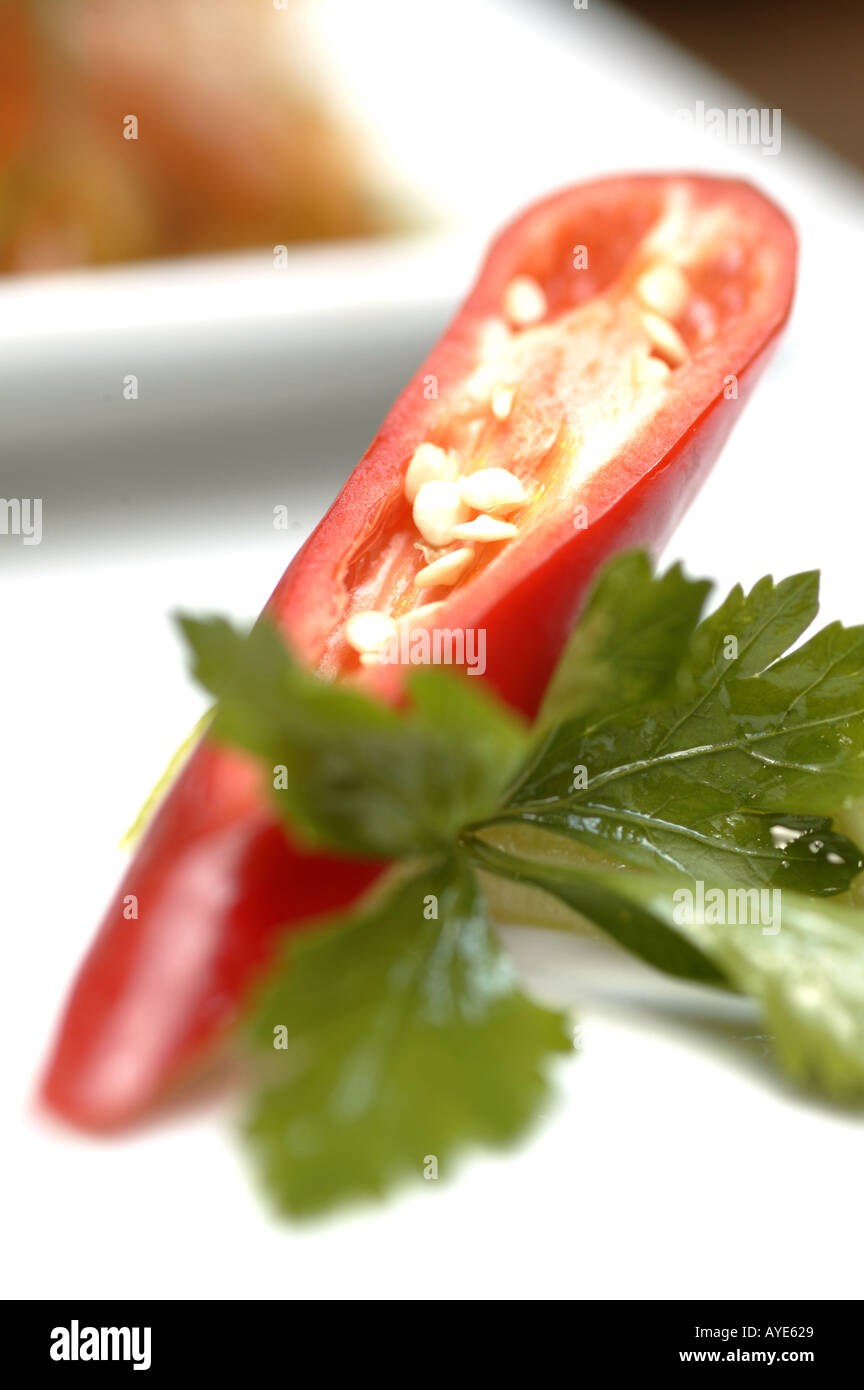 On chilli leaf hi-res stock photography and images - Alamy