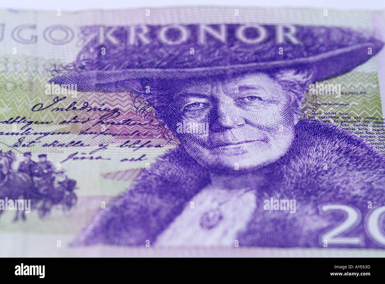 Swedish Paper money Stock Photo - Alamy