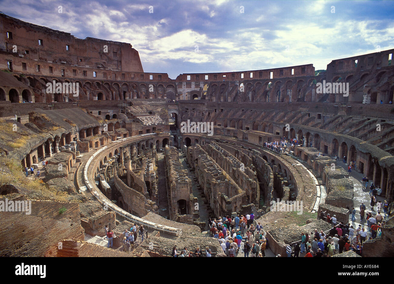 The Colloseum Rome Italy Stock Photo - Alamy