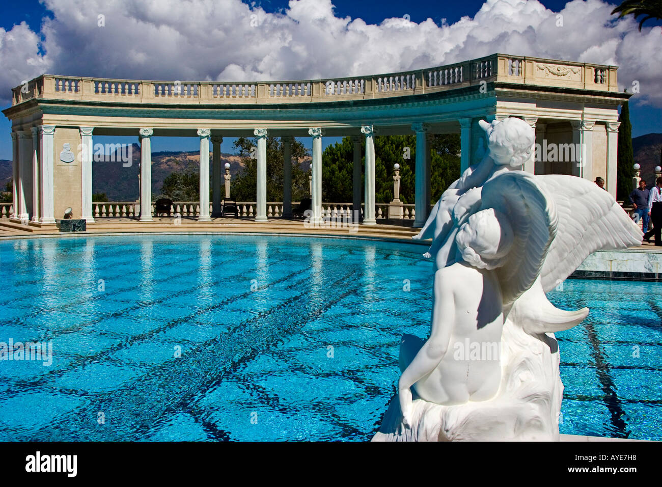Hearst castle outdoor pool hi-res stock photography and images - Alamy