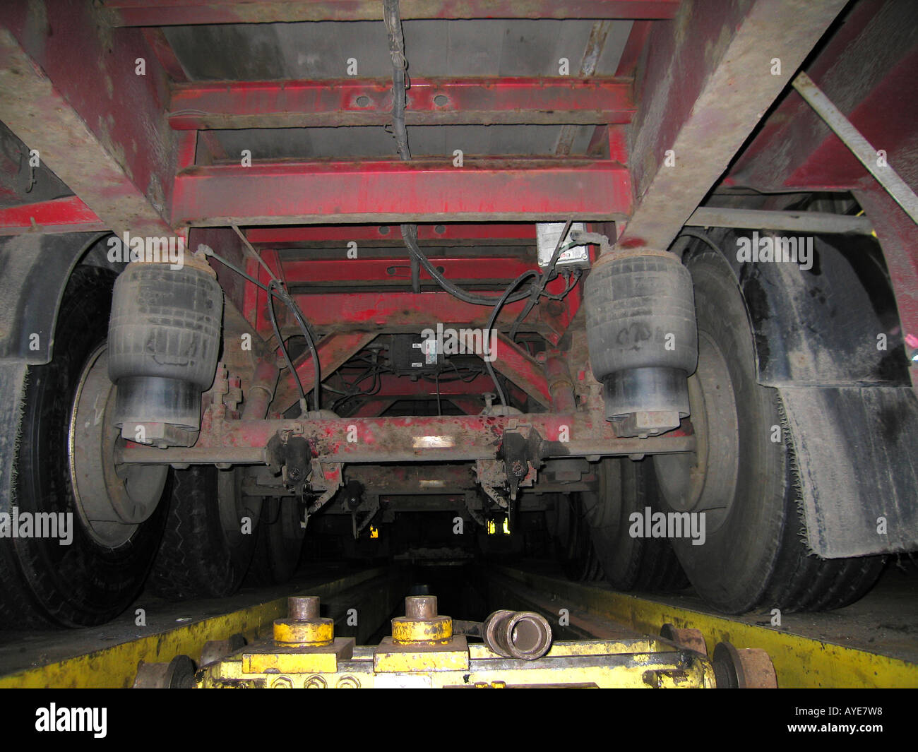 Vehicle inspection pit hi-res stock photography and images - Alamy