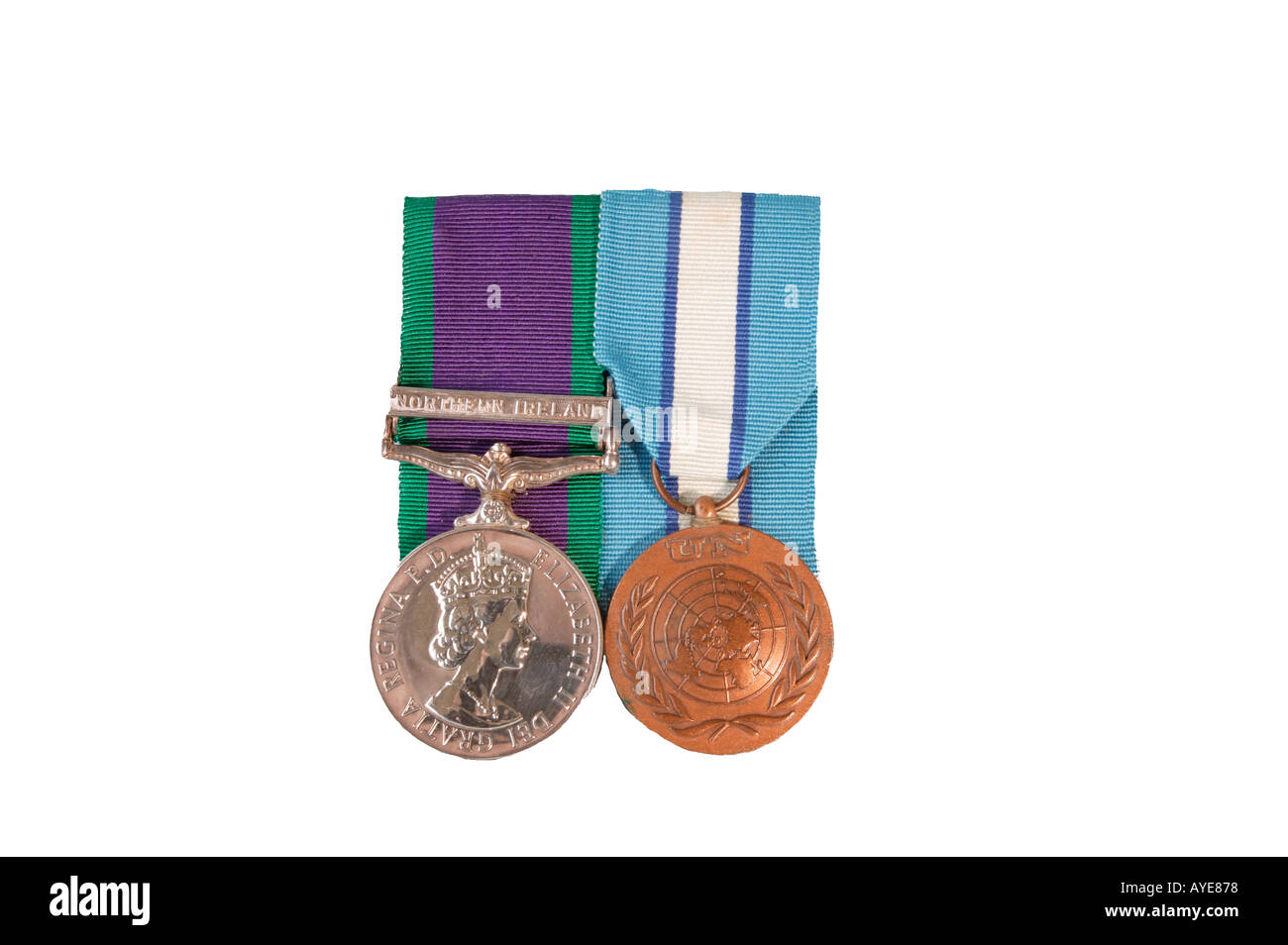 British general service medal hi-res stock photography and images - Alamy