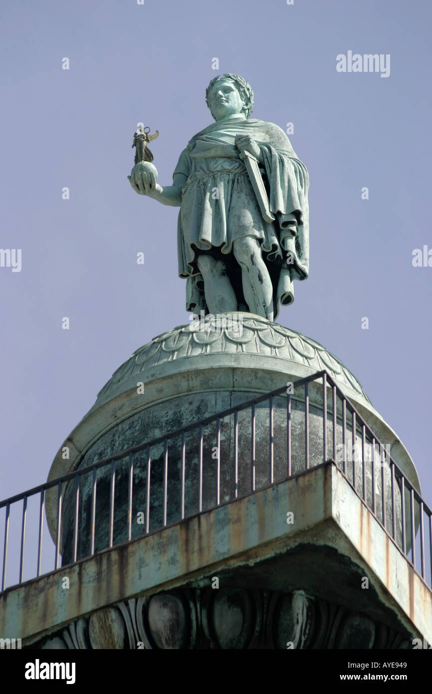 Statue in the place vendome hi-res stock photography and images - Alamy