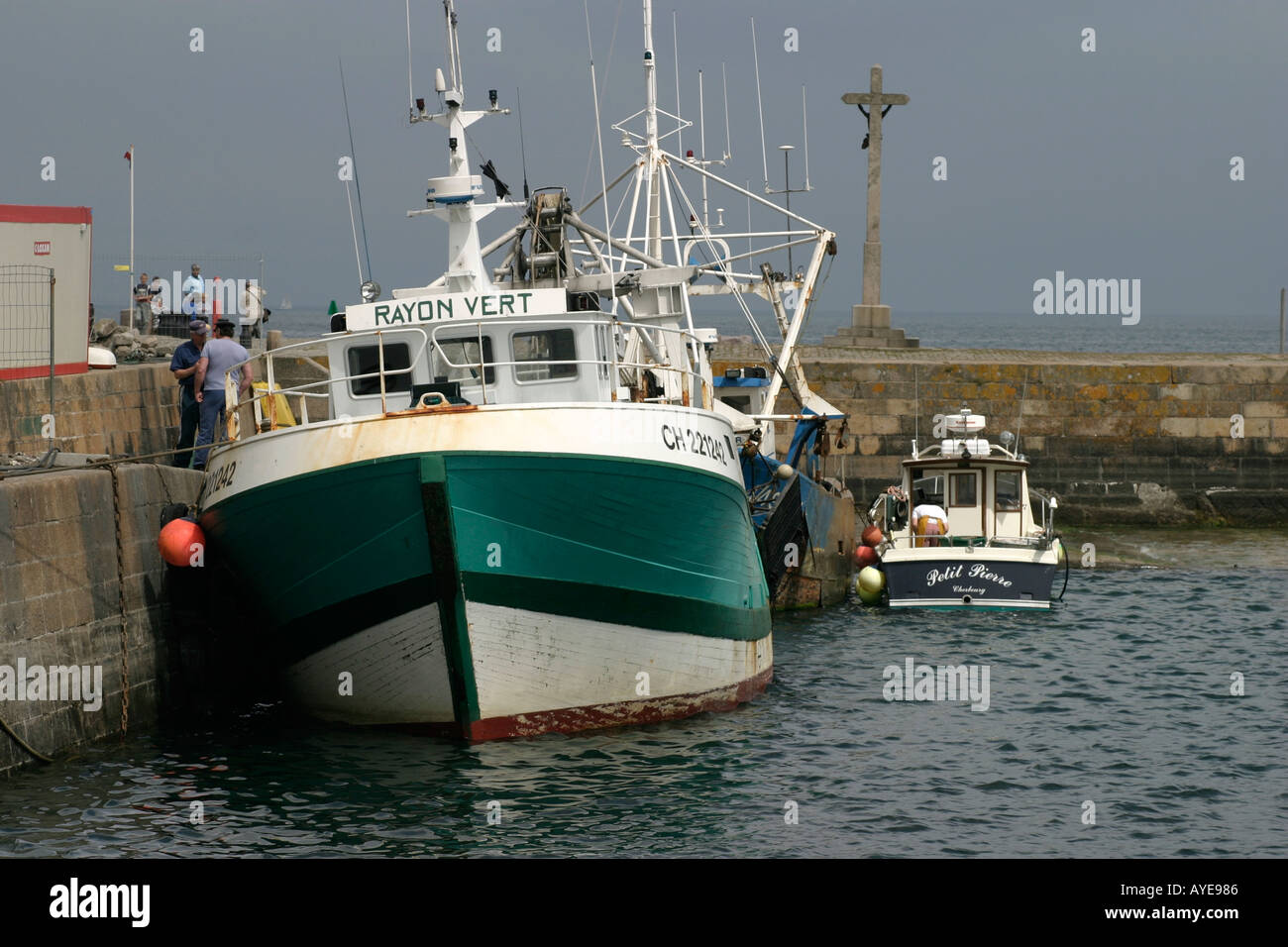 Boats at Barfleur Normandy France Stock Photo - Alamy
