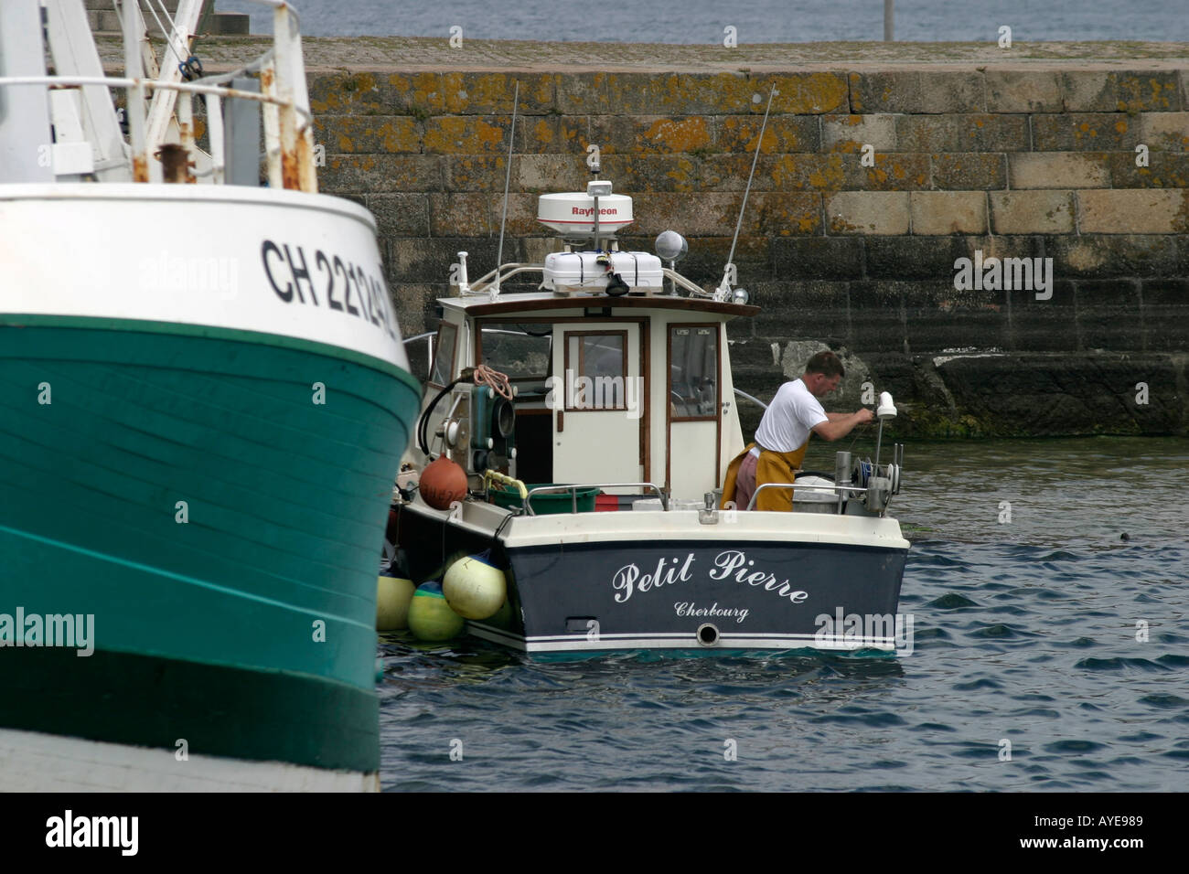 Boats at Barfleur Normandy France Stock Photo - Alamy