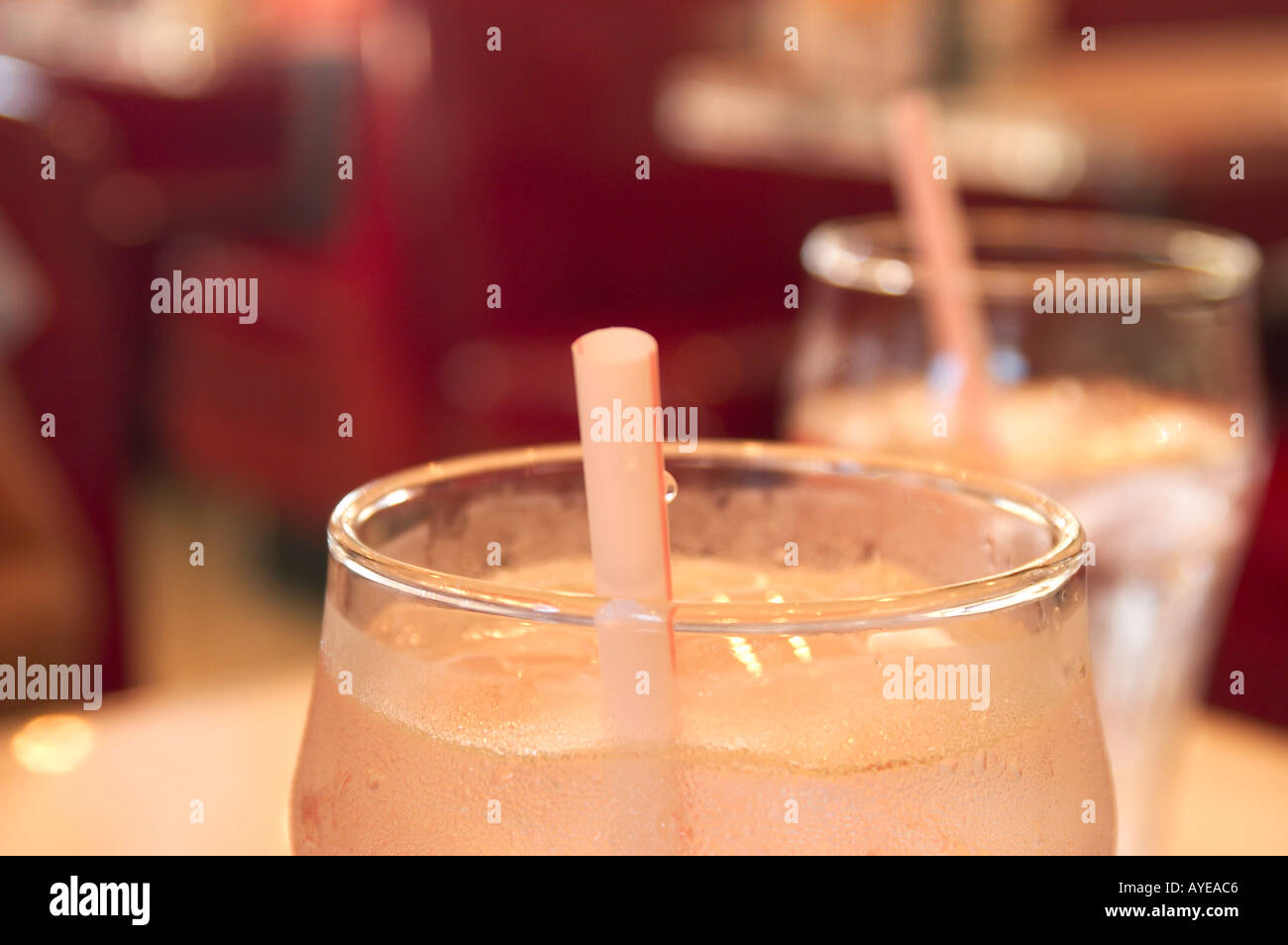 cold drinks at cafe Stock Photo - Alamy