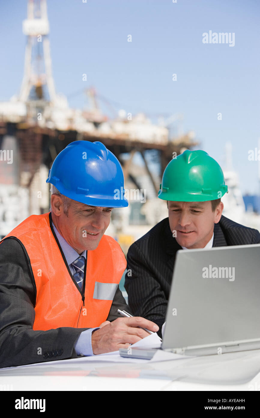 Engineers at work Stock Photo - Alamy