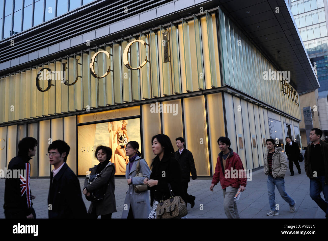China gucci store shopping hi-res stock photography and images - Alamy