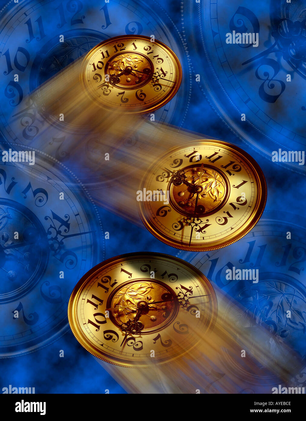 Blue watchface hi-res stock photography and images - Alamy