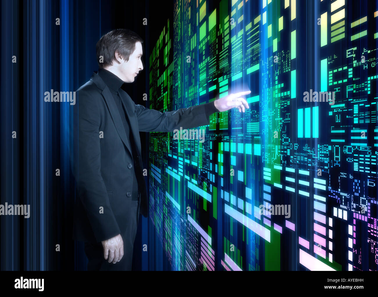 Digital pattern hi-res stock photography and images - Alamy