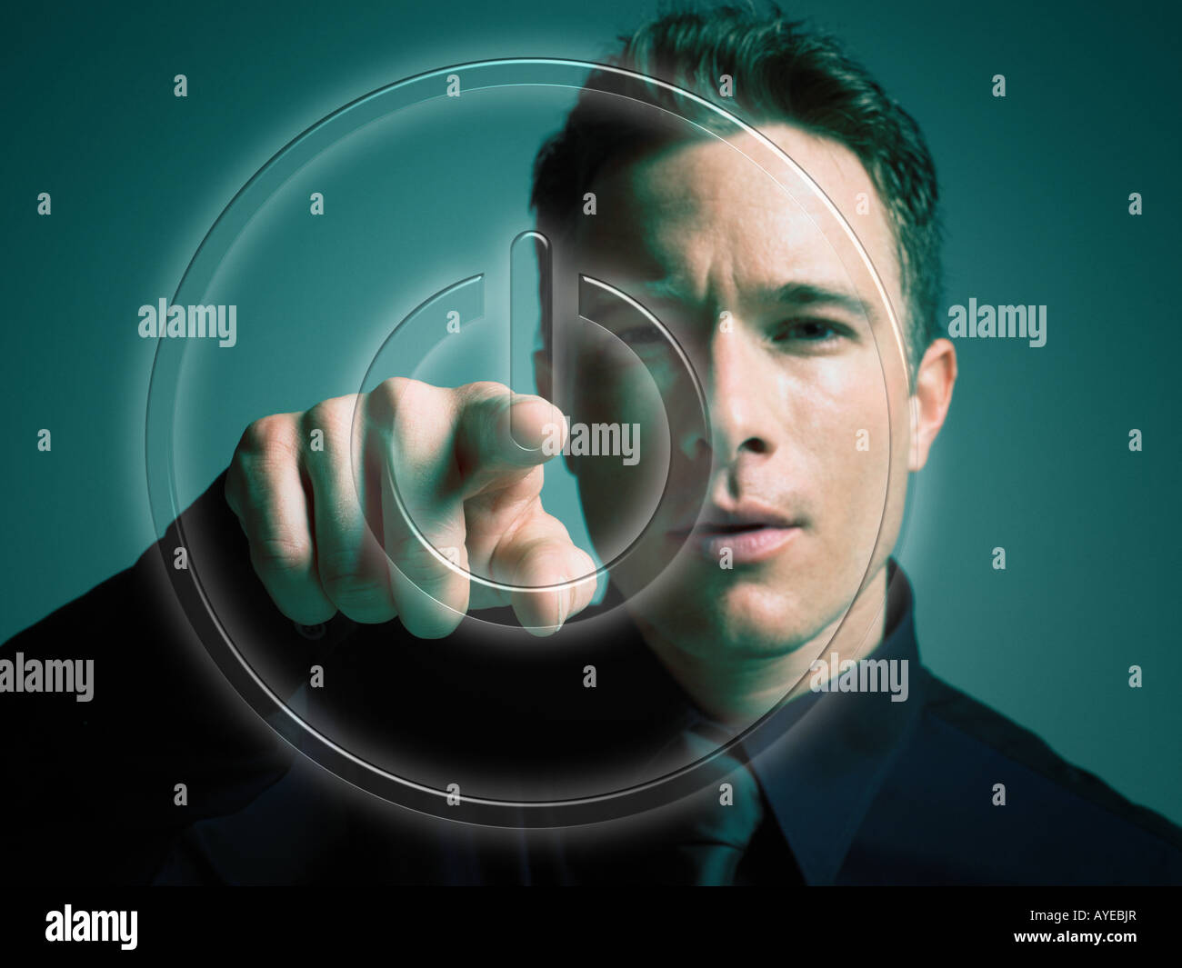 Power button computer hi-res stock photography and images - Alamy